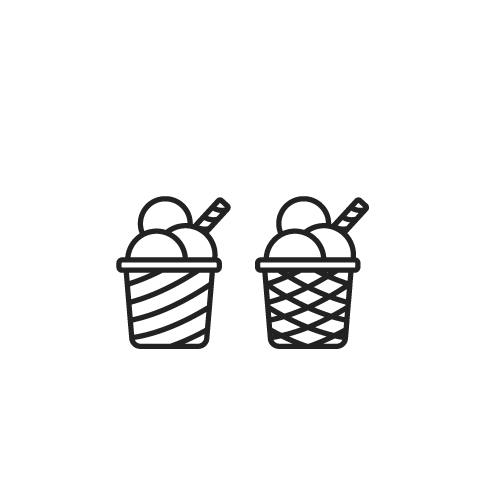 Eis Becher & Dessertbecher - Eisbedarf - Gastronomiebedarf - Groß und